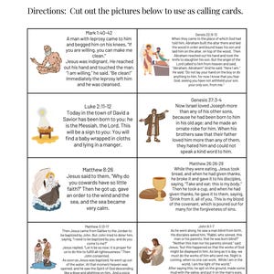 Bible Story Bingo (35 Unique Cards) - Etsy