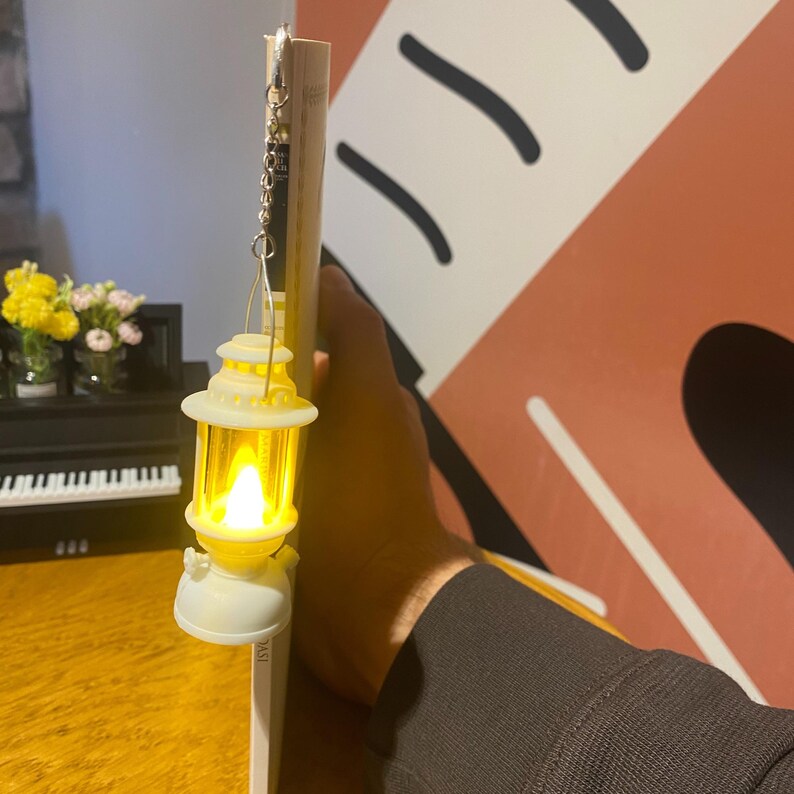 Personalized LED Lantern Bookmark Metal Bookmark Reading Accessory - Etsy