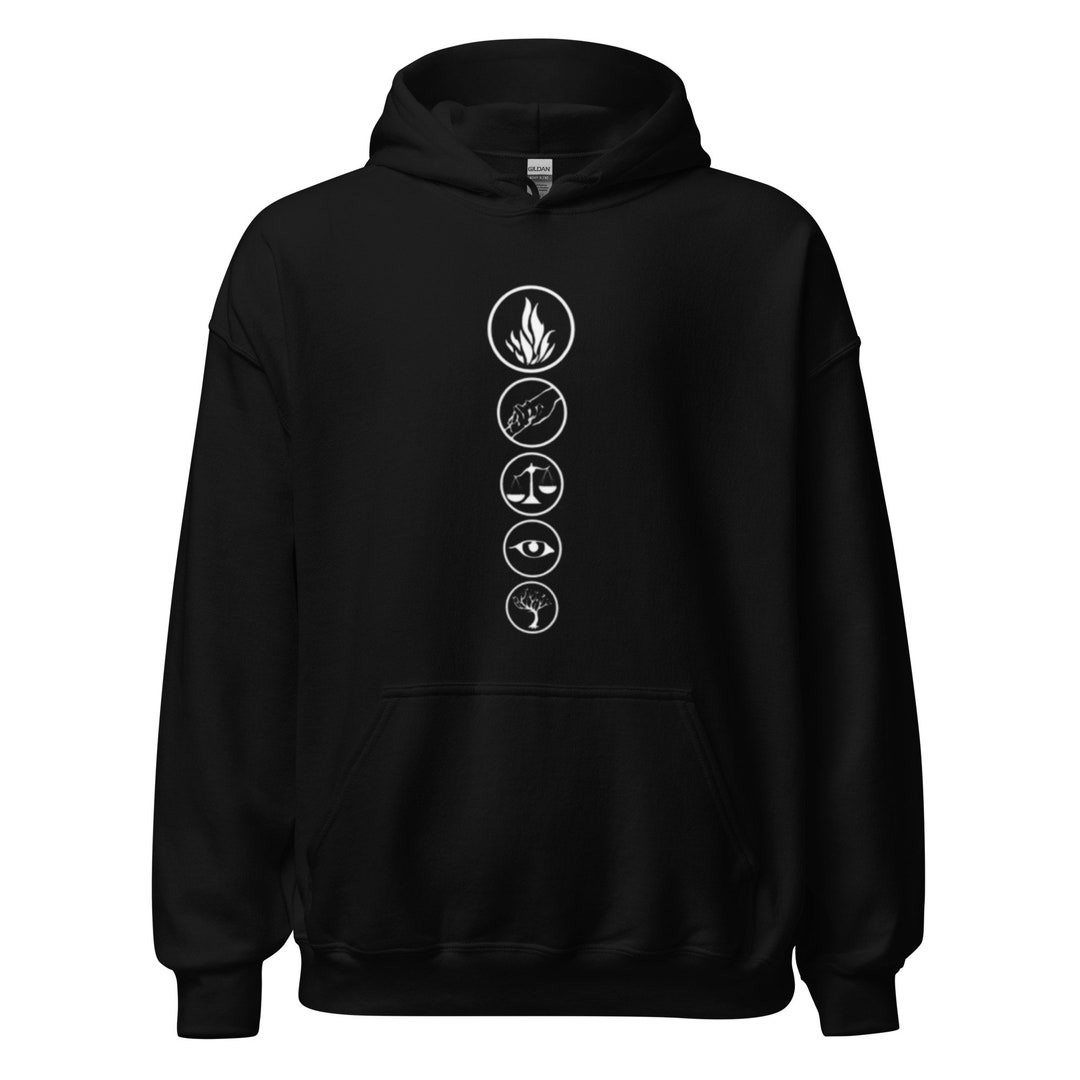 Divergent Four Tattoo Dystopian Faction Hoodie - Etsy