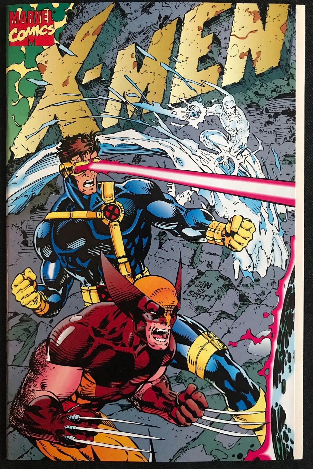 X-men 1E1991 Gatefold Wrap-around Collector's Edition HIGH GRADE Jim ...