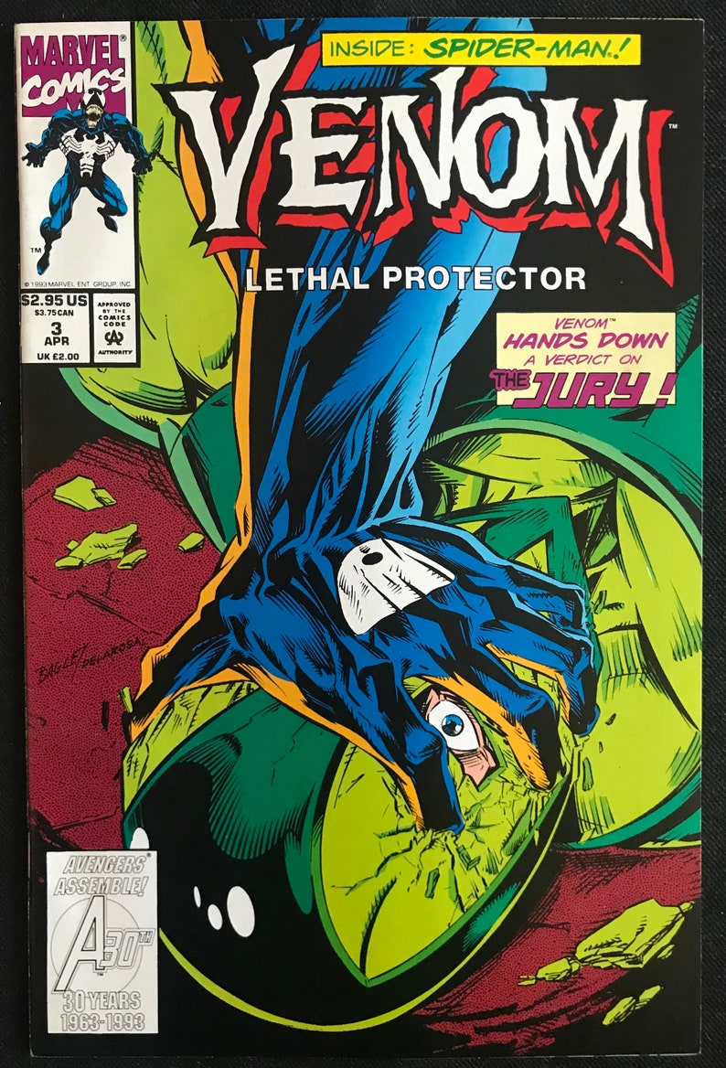 Venom Lethal Protector 1 6 1993 1st Solo Title Complete Set Mark