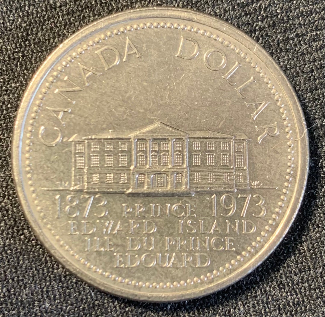 1973 Canada Confederation Prince Edward Island Dollar - (no Mint Mark ...