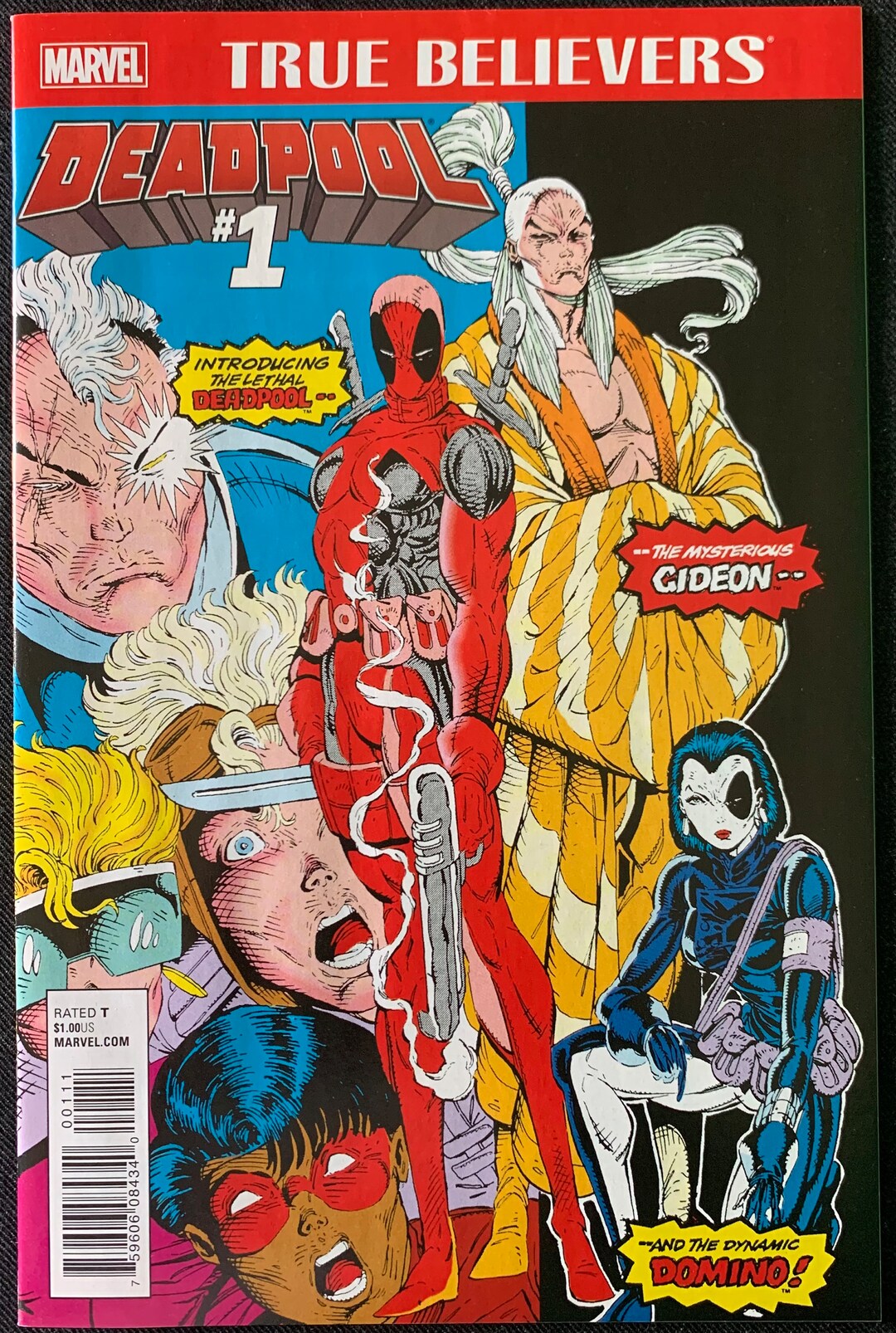 True Believers: Deadpool #1 (vol. 1)(2016) - Rob Liefeld Cover & Art ...