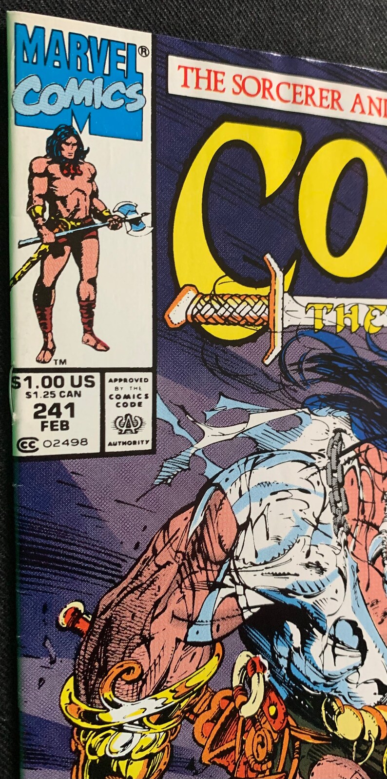 Conan the Barbarian 241 vol. 11991 Newsstand Edition Hard to Find Todd ...