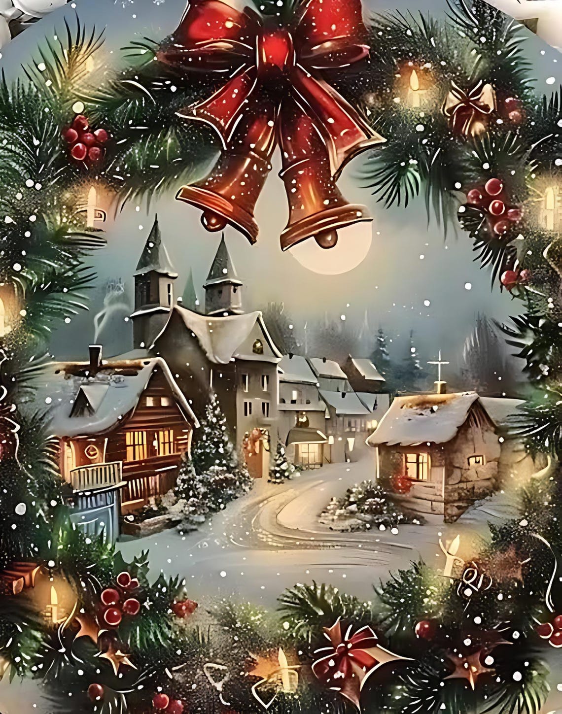 Christmas Wishes Gift Video • Mobile Christmas Greeting • Digital ...