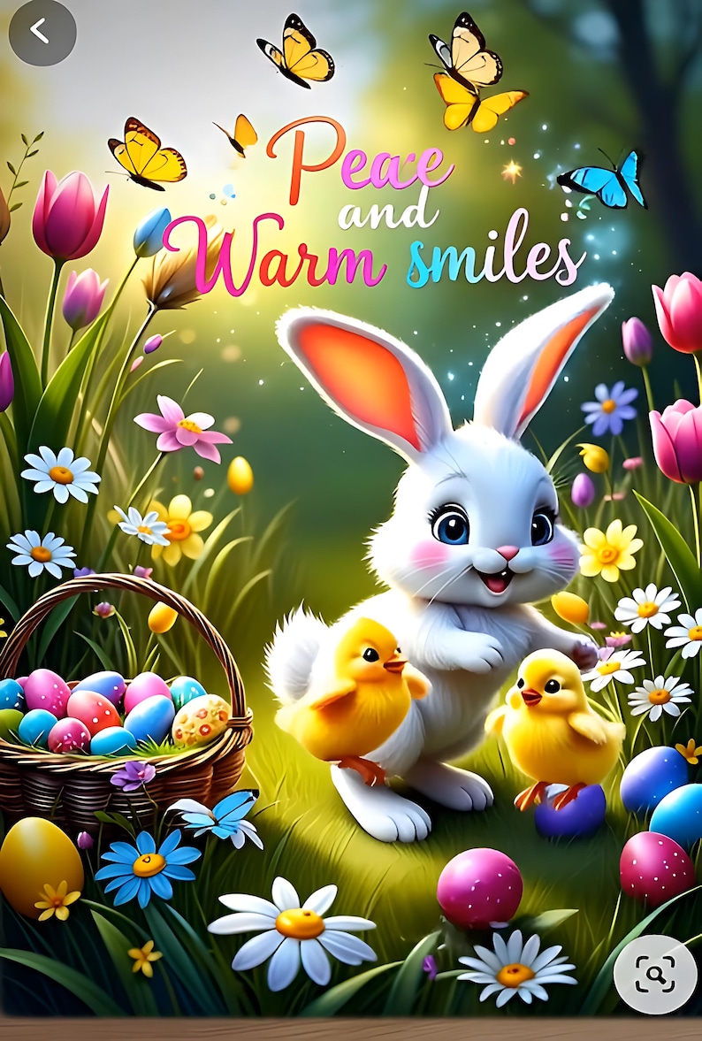 Easter Bunny Video Messages Wishes , Musical Easter Greeting - Etsy