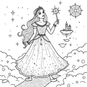 Princess Coloring Sheets,princess Coloring Pages,princess Coloring Book ...