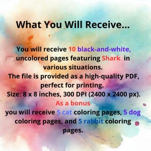 Shark Coloring Pages,fish Coloring Pages, Ocean Coloring Pages,cute ...