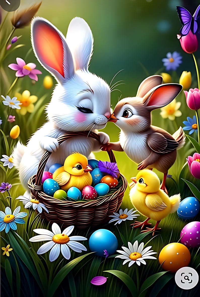 Easter Bunny Video Messages Wishes , Musical Easter Greeting - Etsy