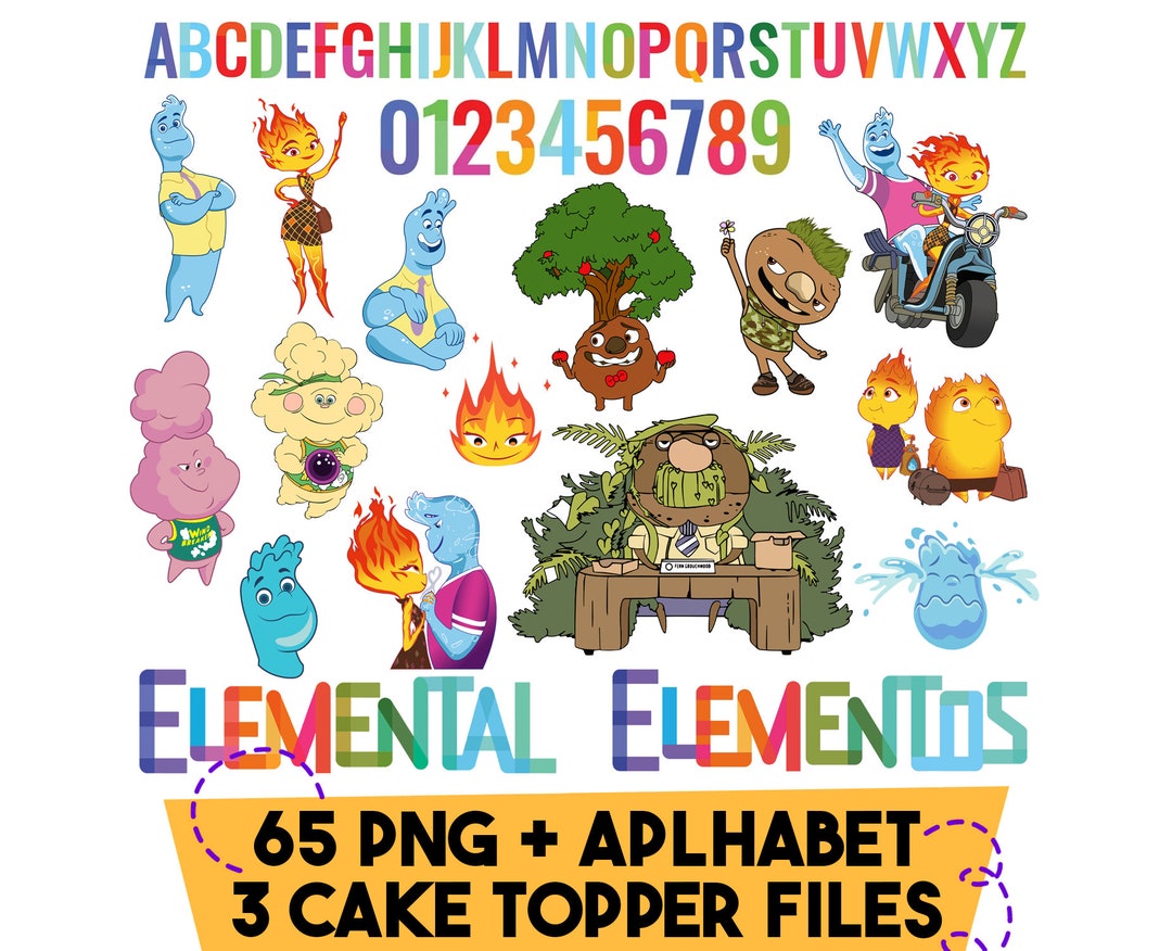 Instant Download Elemental Png, Elemental Clipart, Digital File - Etsy
