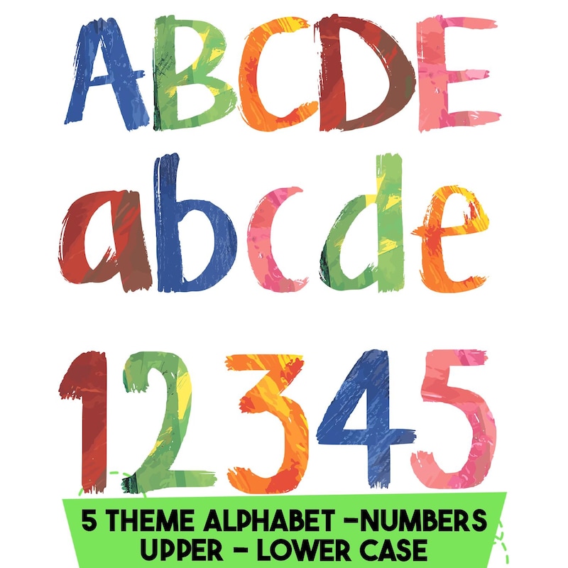 Hungry Caterpillar Alphabet Fonts - Etsy