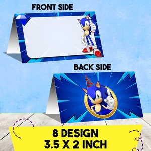 Sonic Tent Labels - Etsy