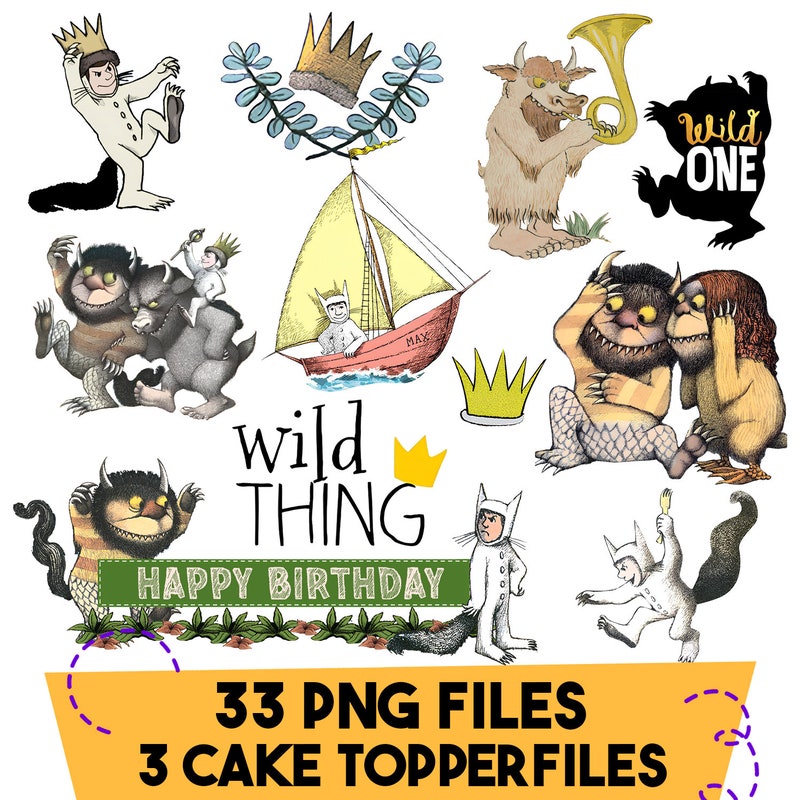The Wild Things By - Etsy
