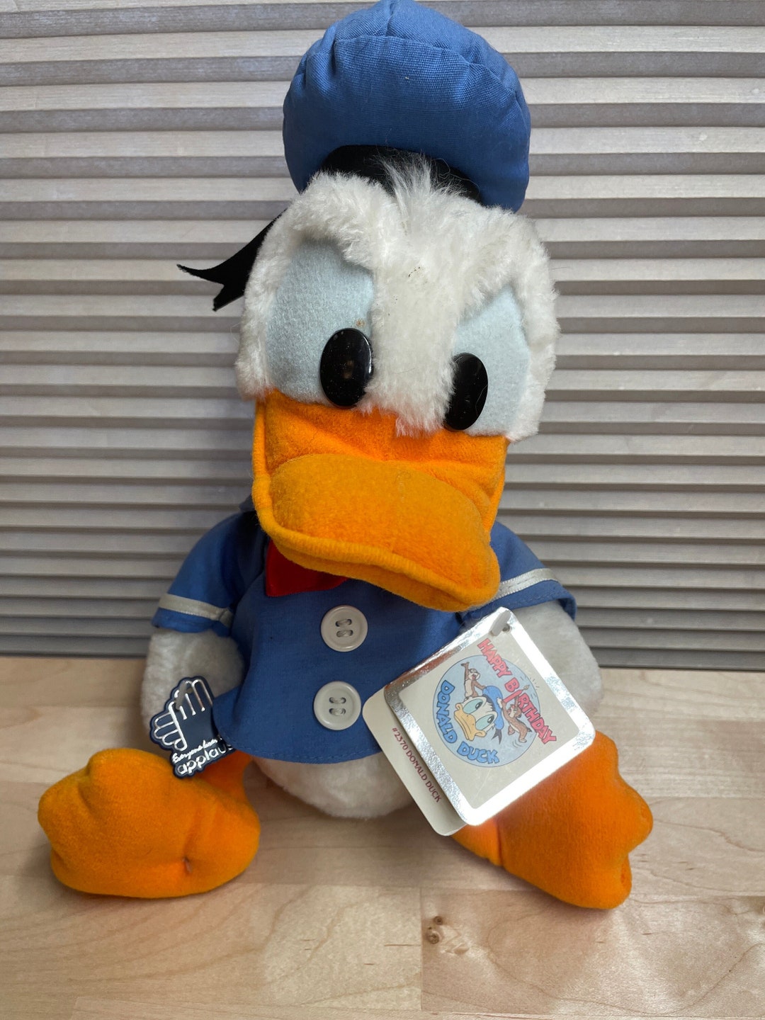 Vintage 1984 Walt Disney Donald Duck 50th Birthday-applause Plush 2370 ...