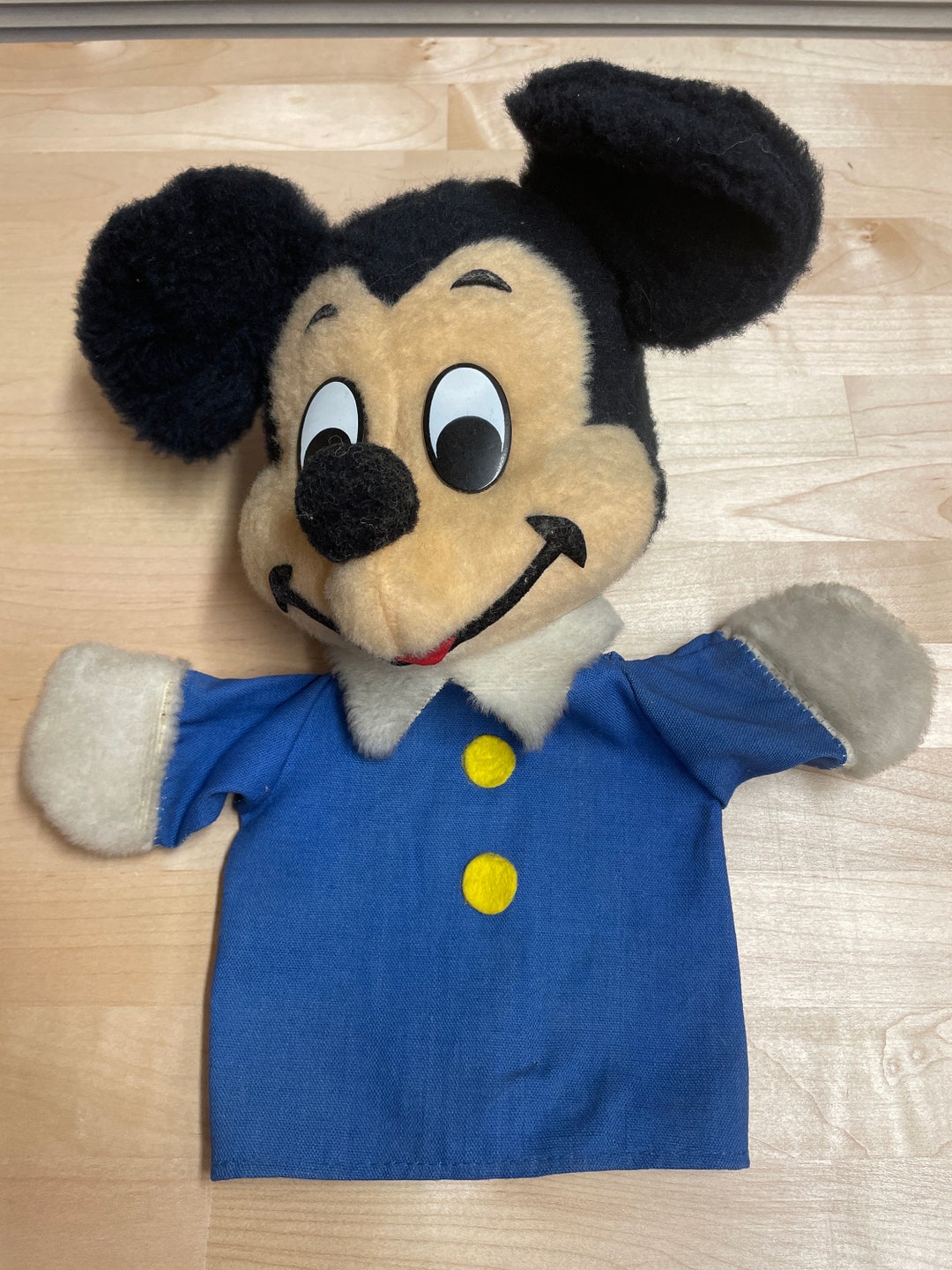 Rare Vintage Mickey Mouse Hand Puppet - California Toy Company 1970s - Etsy