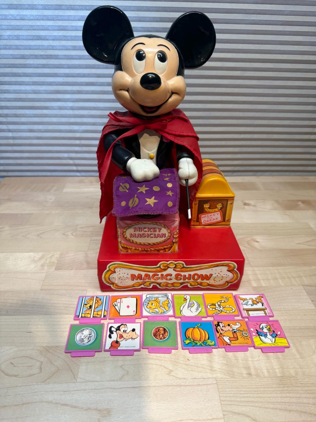 Vintage Mechanical Walt Disney’s Mickey Mouse Club Magician Magic Show ...