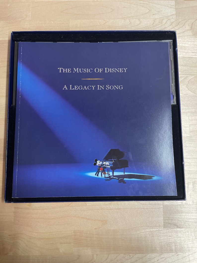 The Music of Disney A Legacy in Song Complete 3 CD Set 78 Songs - Etsy