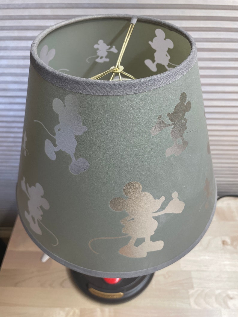 Disneys Mickey Mouse Animated Talking Lamp W/box and Original Packing ...