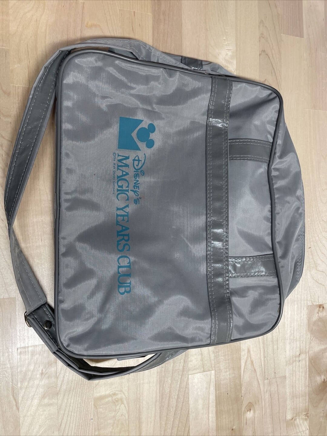 Vintage Disney's Magic Years Club Grey Tote - Made in Taiwan - VERY ...