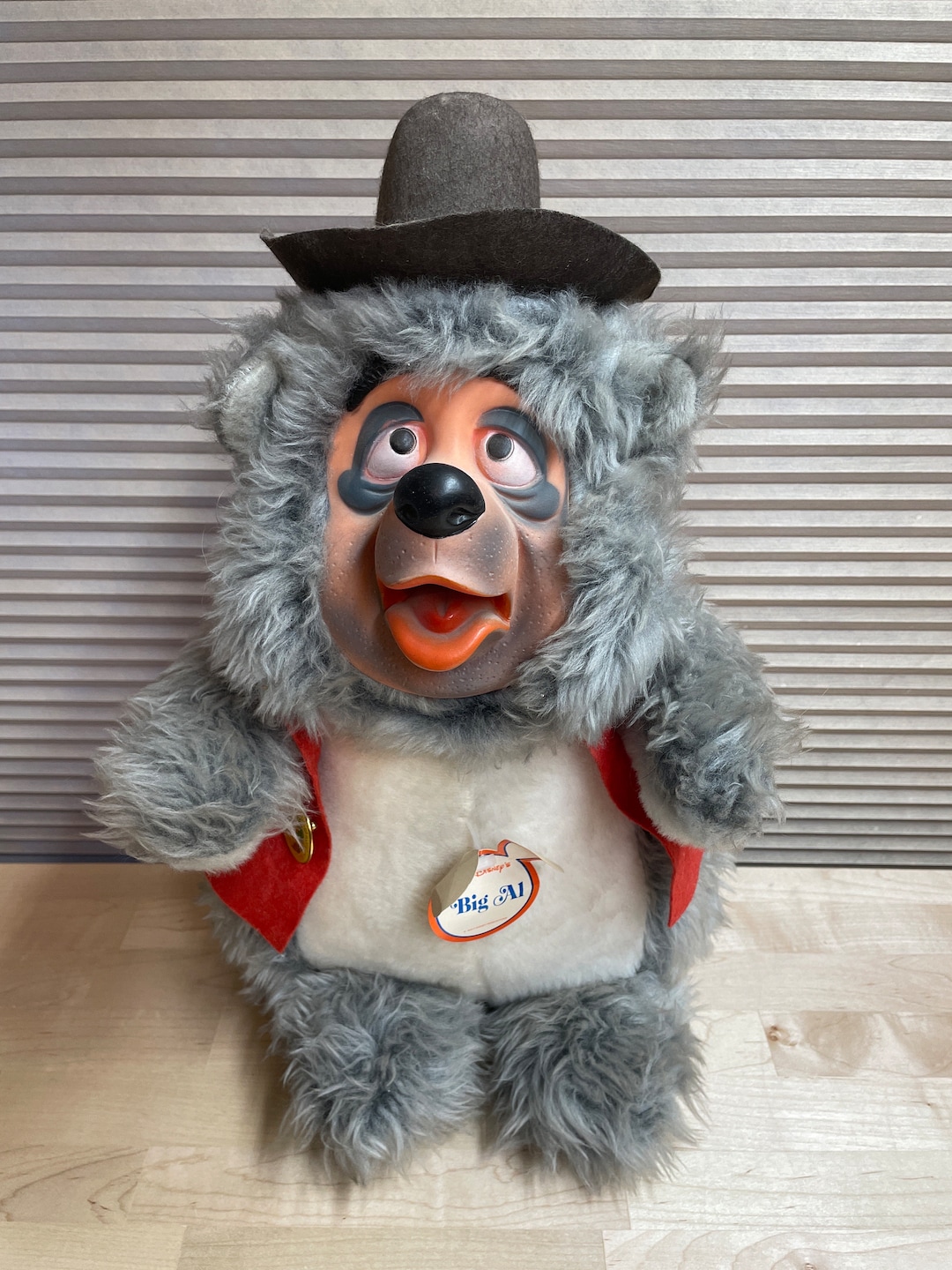 Vintage Disney Country Bear Jamboree Big AL 18 Stuffed Plush 1970s Etsy