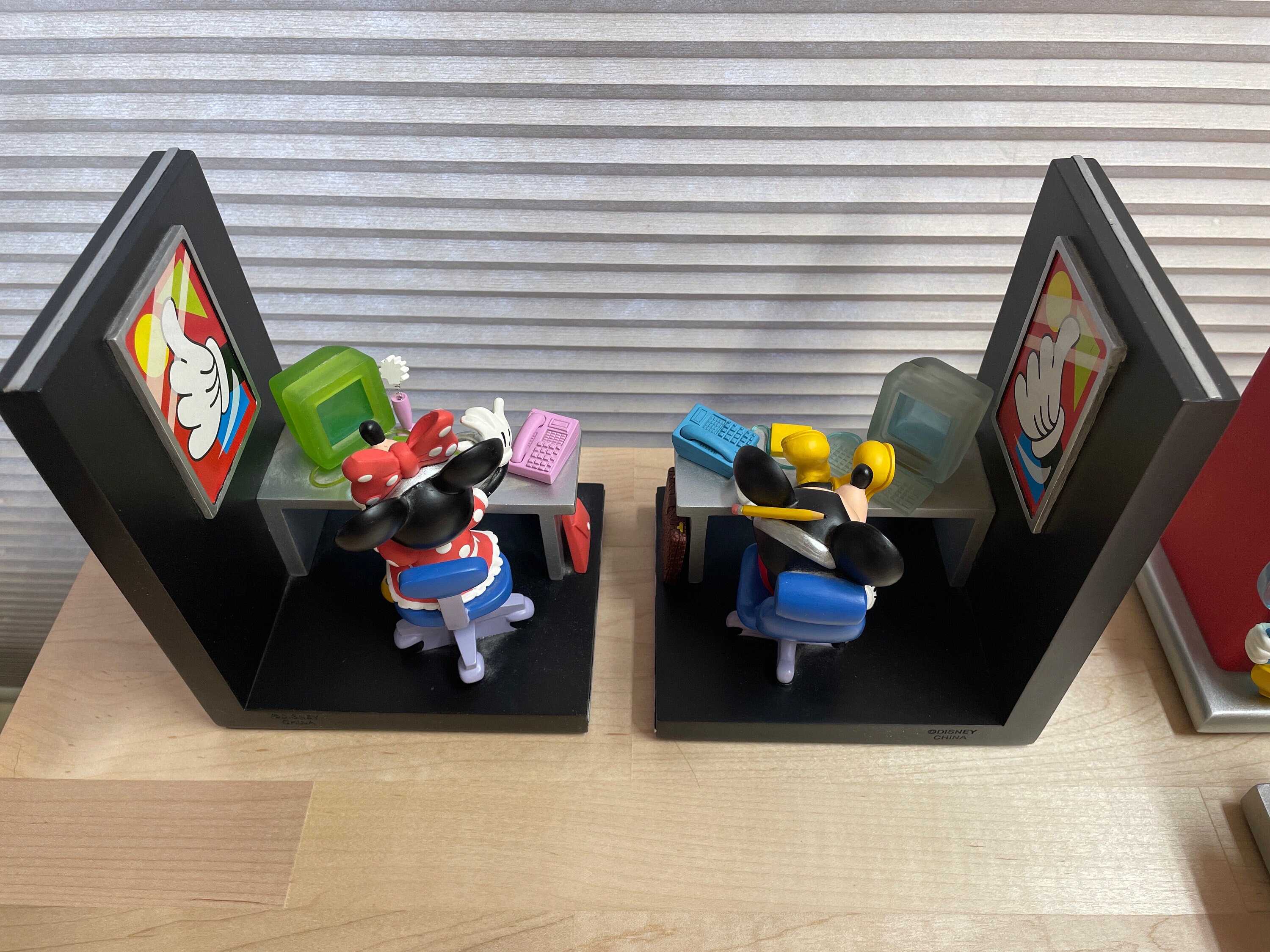 Vintage 1990’s Rare Mickey Mouse Office Desk Set Complete and in ...