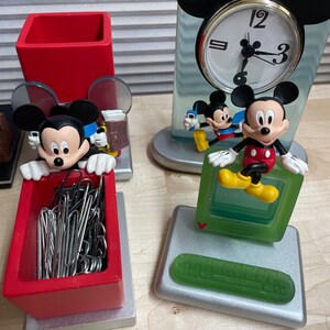 Vintage 1990’s Rare Mickey Mouse Office Desk Set Complete and in ...