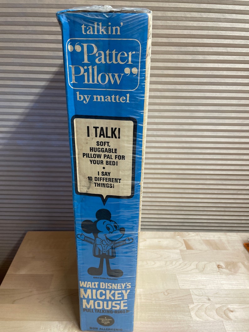Vintage Extremely Rare 1967 Mickey Mouse Talking Patter Pal by Mattel ...