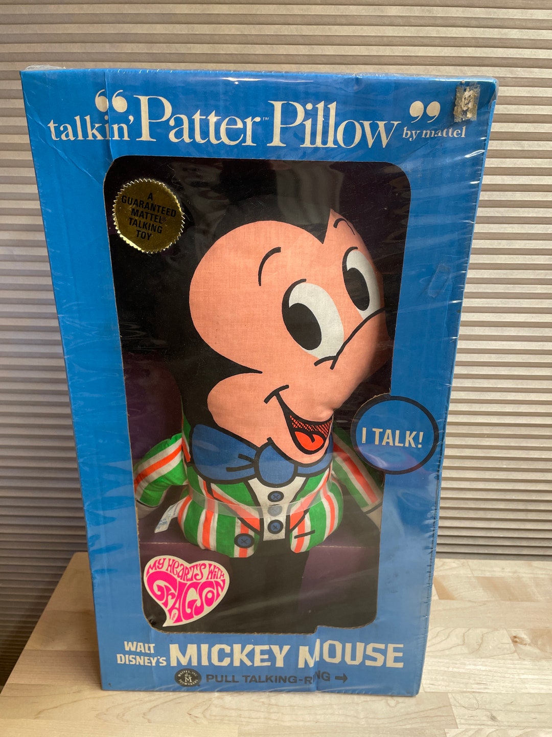 Vintage Extremely Rare 1967 Mickey Mouse Talking Patter Pal by Mattel ...