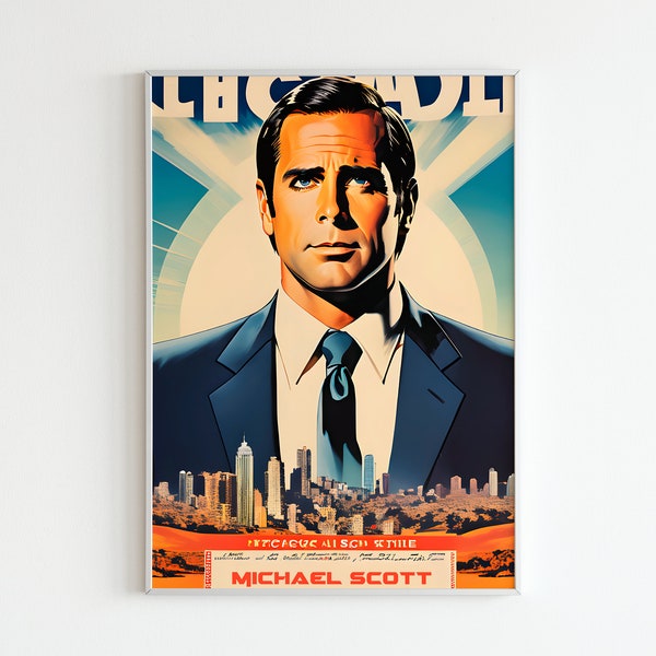 Michael Scott Poster - Etsy