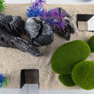 Corner Aquarium and Terrarium Tunnel for Betta, Plecos, Shrimps ...