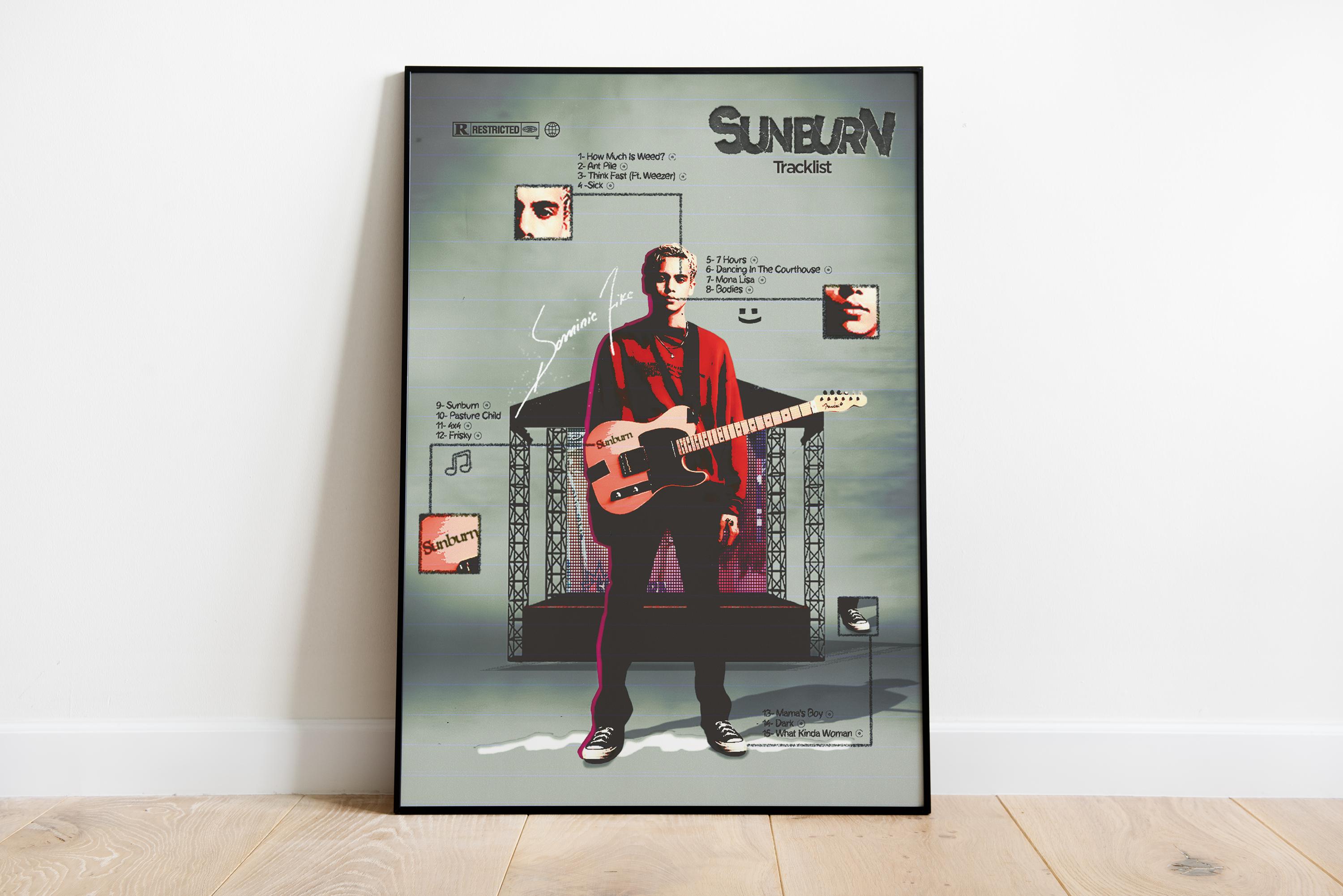 Dominic Fike Poster Design Printable Wall Art Wall Decor - Etsy