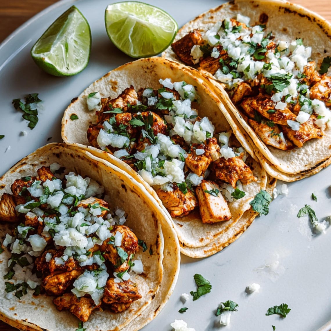 Mexican Chicken Street Tacos Recipe: Printable PDF Baking Guide - Etsy