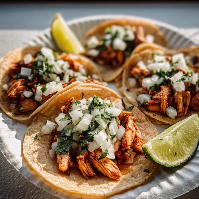 Mexican Chicken Street Tacos Recipe: Printable PDF Baking Guide - Etsy