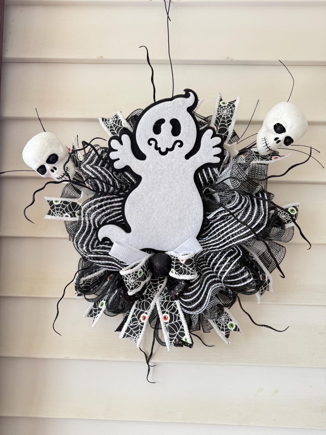Ghost With Skeleton Heads - Etsy