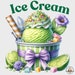 Ice Cream Clipart, Ice Cream Summer Clipart,25 PNG Delicious Ice Cream ...