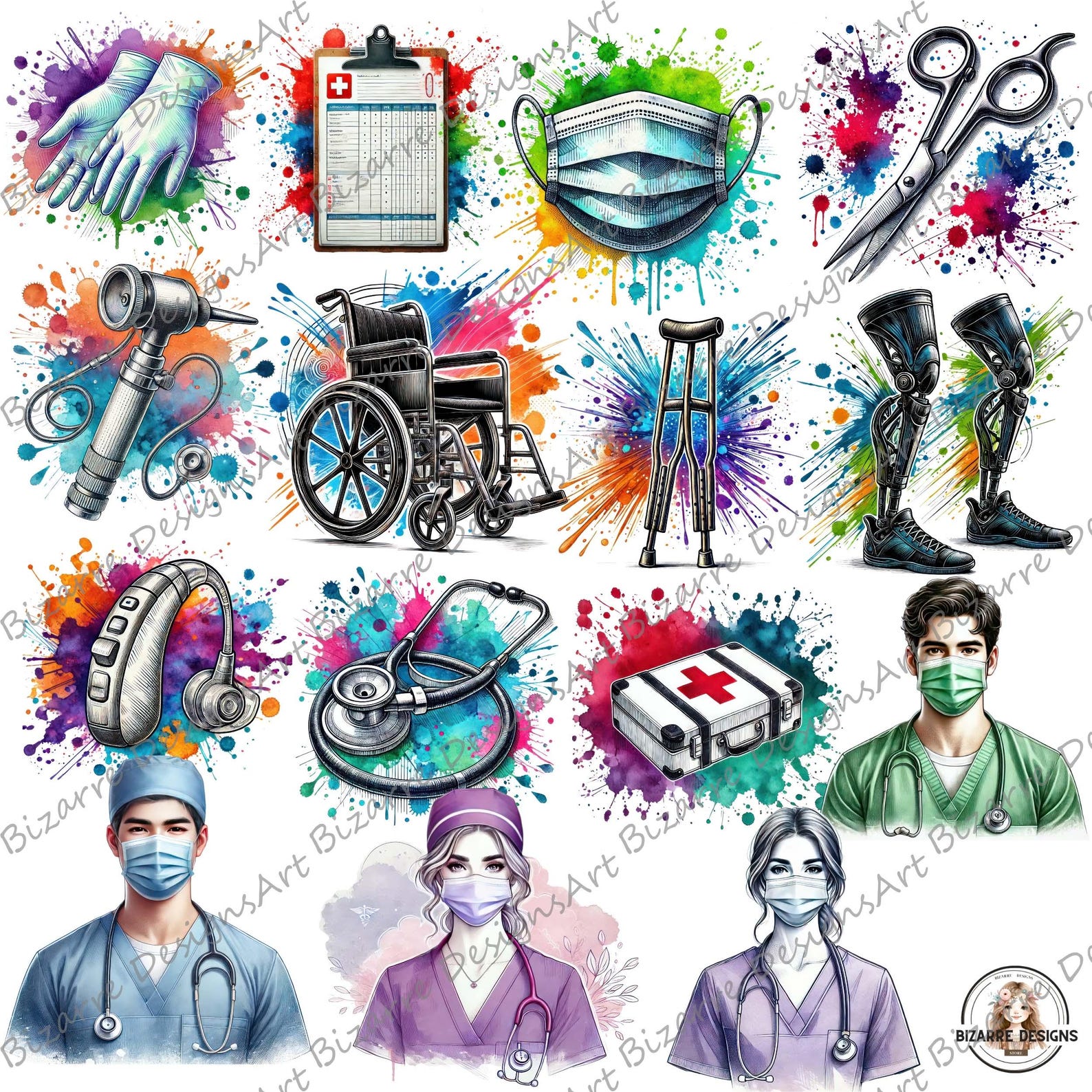 Medical Clipart, Doctor and Nurse Clipart, Hospital Clipart, Doctor PNG ...