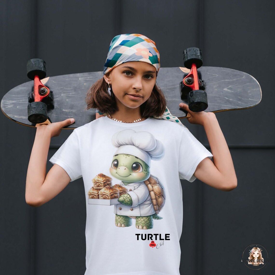 Turtle Chef Clipart, Adorable Turtle Cooking Pngs Collection, for ...