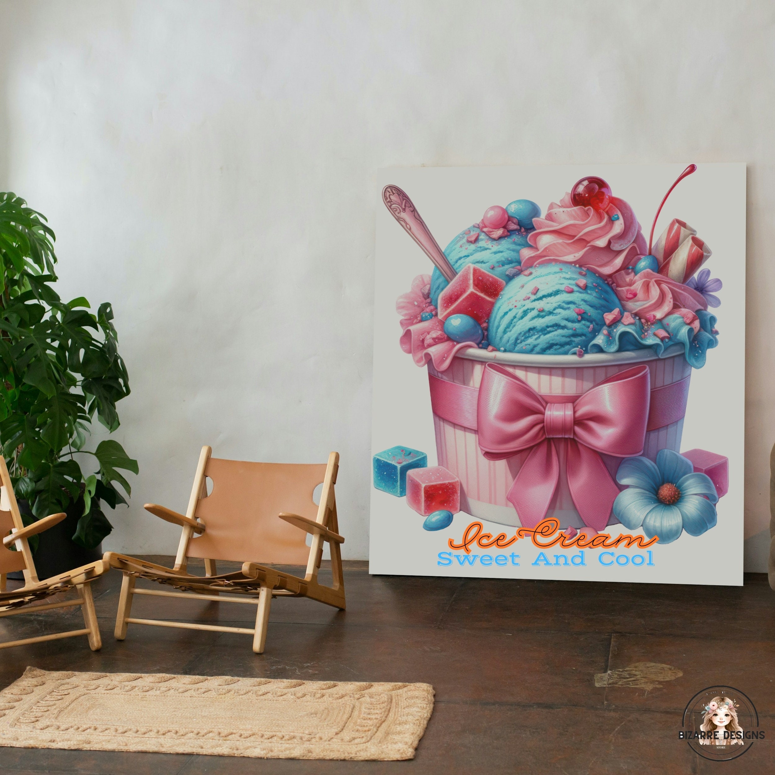 Ice Cream Clipart, Ice Cream Summer Clipart,25 PNG Delicious Ice Cream ...