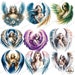 Angel Clipart, Heavenly Angel Clipart Bundle, 20 High-quality Designs ...
