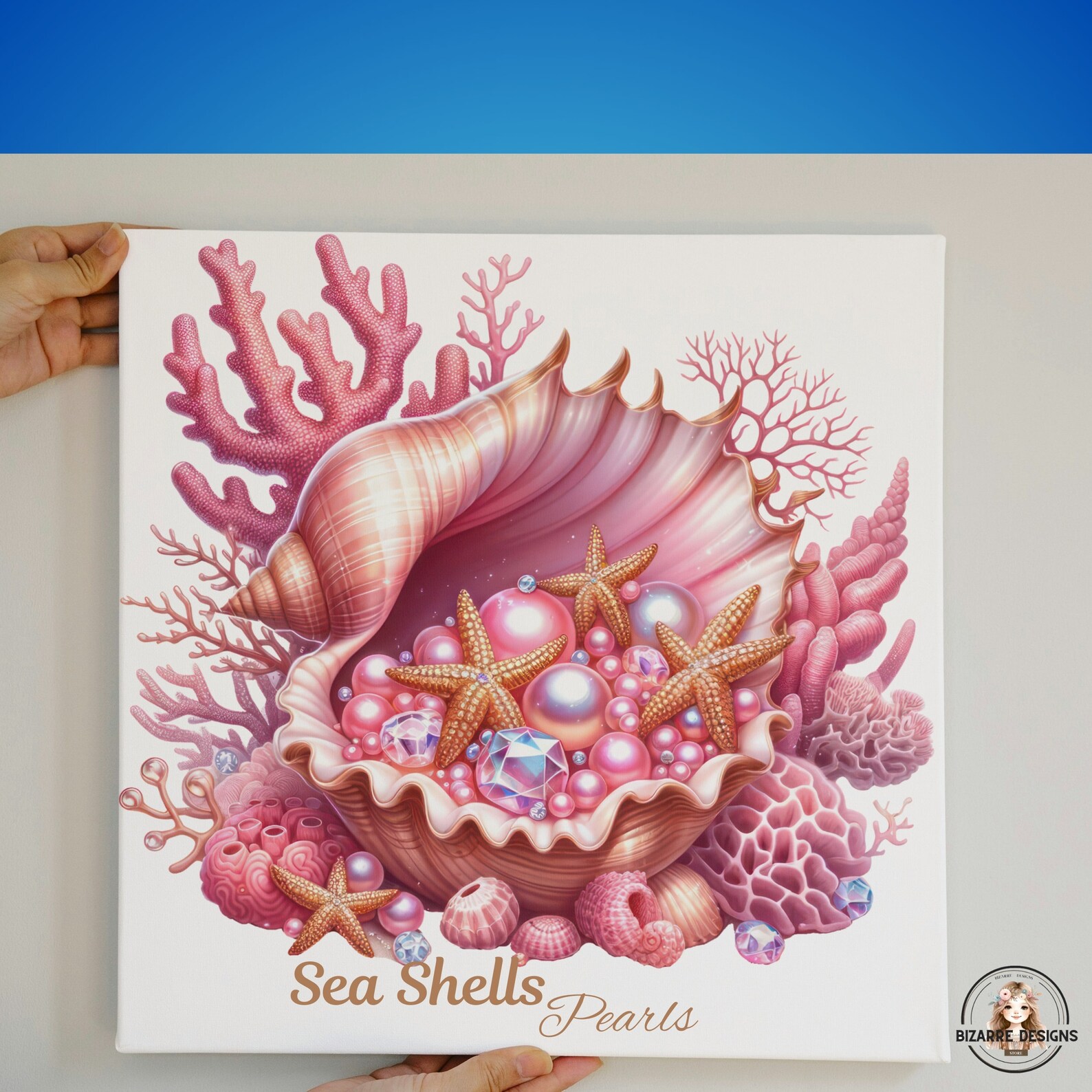 Sea Shells Pearls Clipart, Seashell Clipart, 20 Seashell High Quality ...