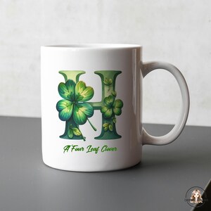 St. Patrick's Day Clipart, Alphabet A - Z a Four-leaf Clover ...