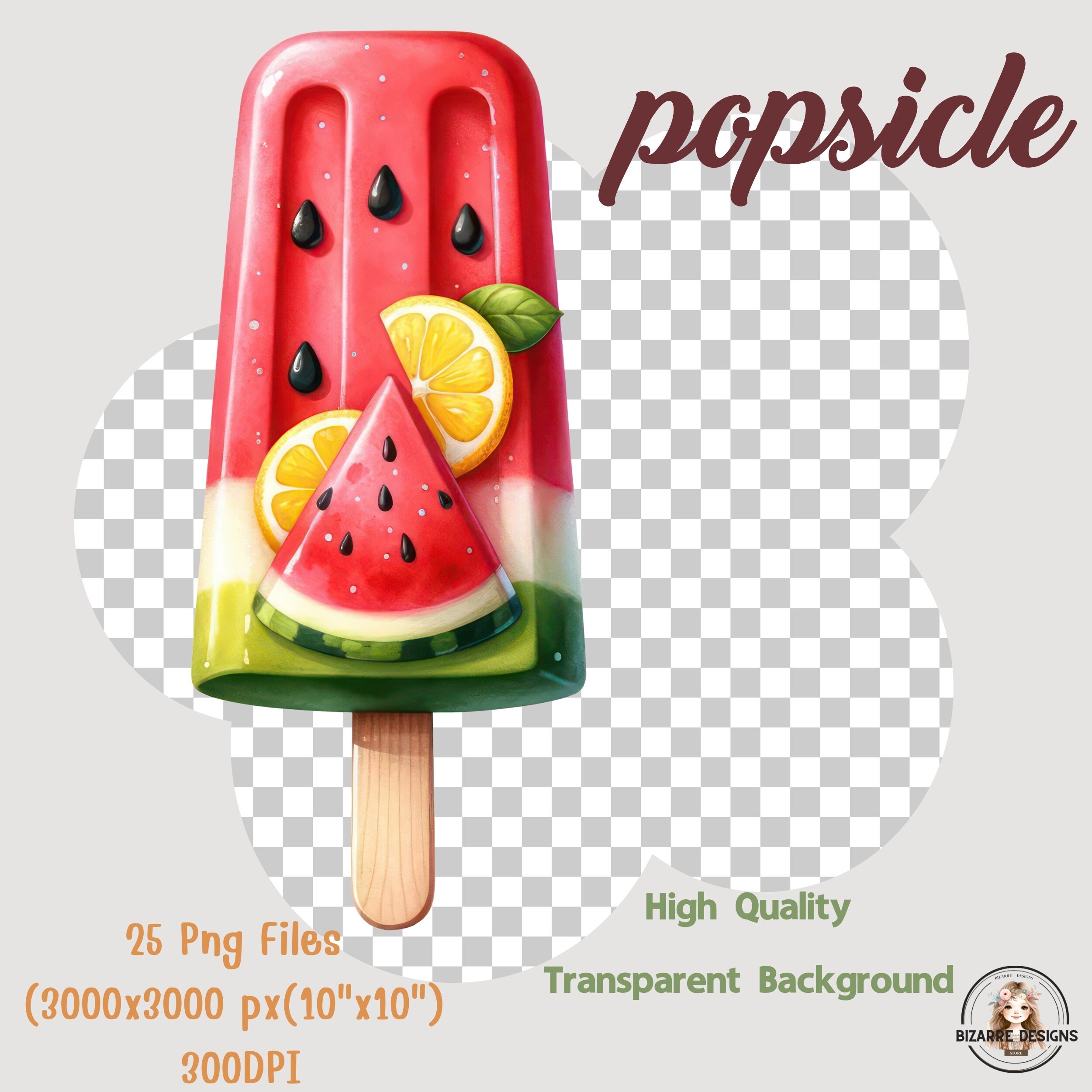 Summer Popsicle Clipart, Ice Cream Clipart , Ice Cream Pngs, Summer ...
