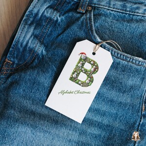 Christmas Alphabet, Santa Alphabet Tree Clipart , A-Z Clipart ...