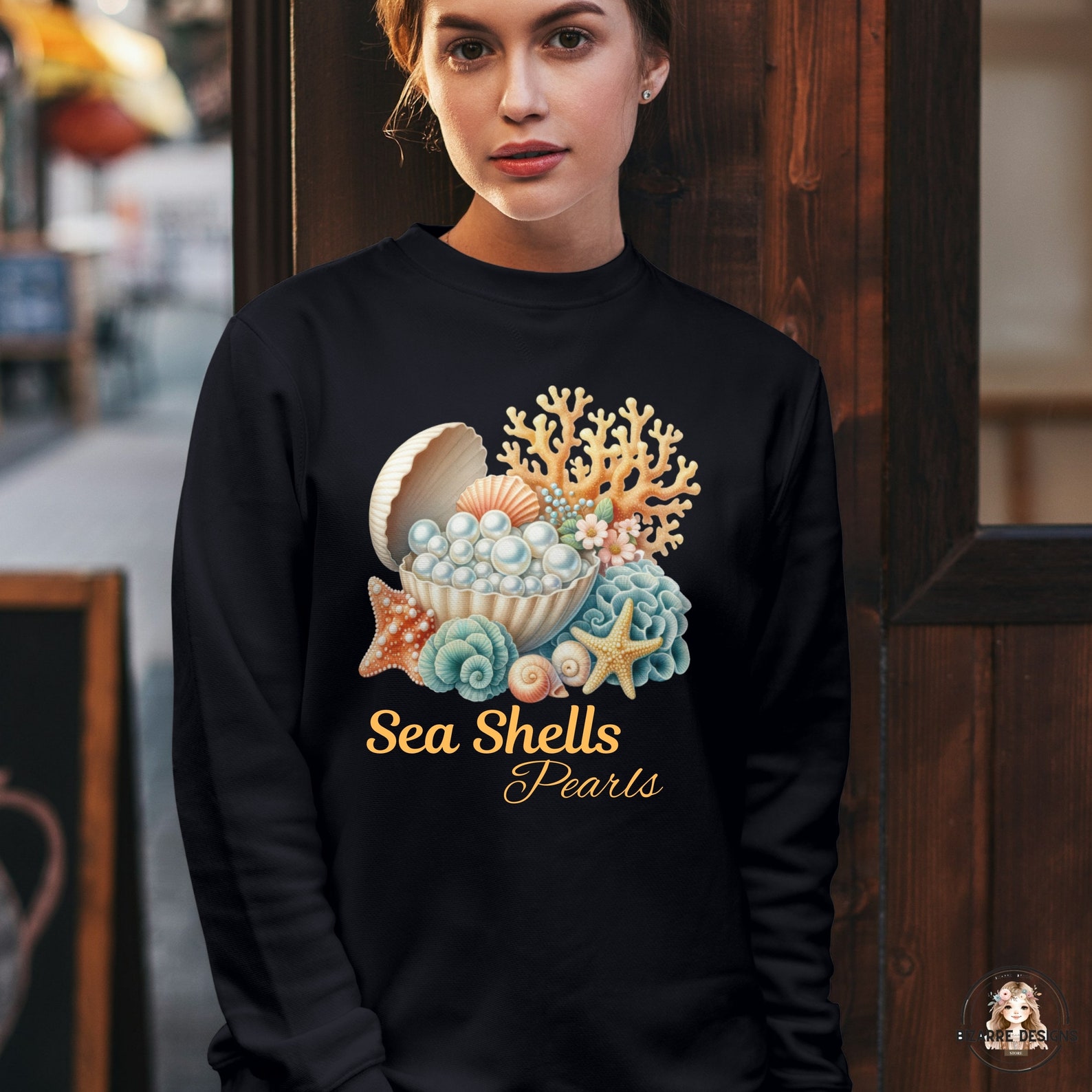 Sea Shells Pearls Clipart, Seashell Clipart, 20 Seashell High Quality ...