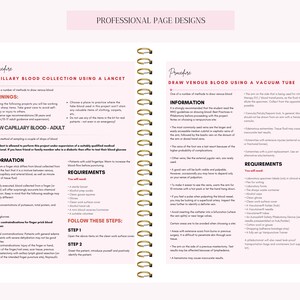 Phlebotomy Training Manual: Clinical Skills, Editable Canva Template - Etsy