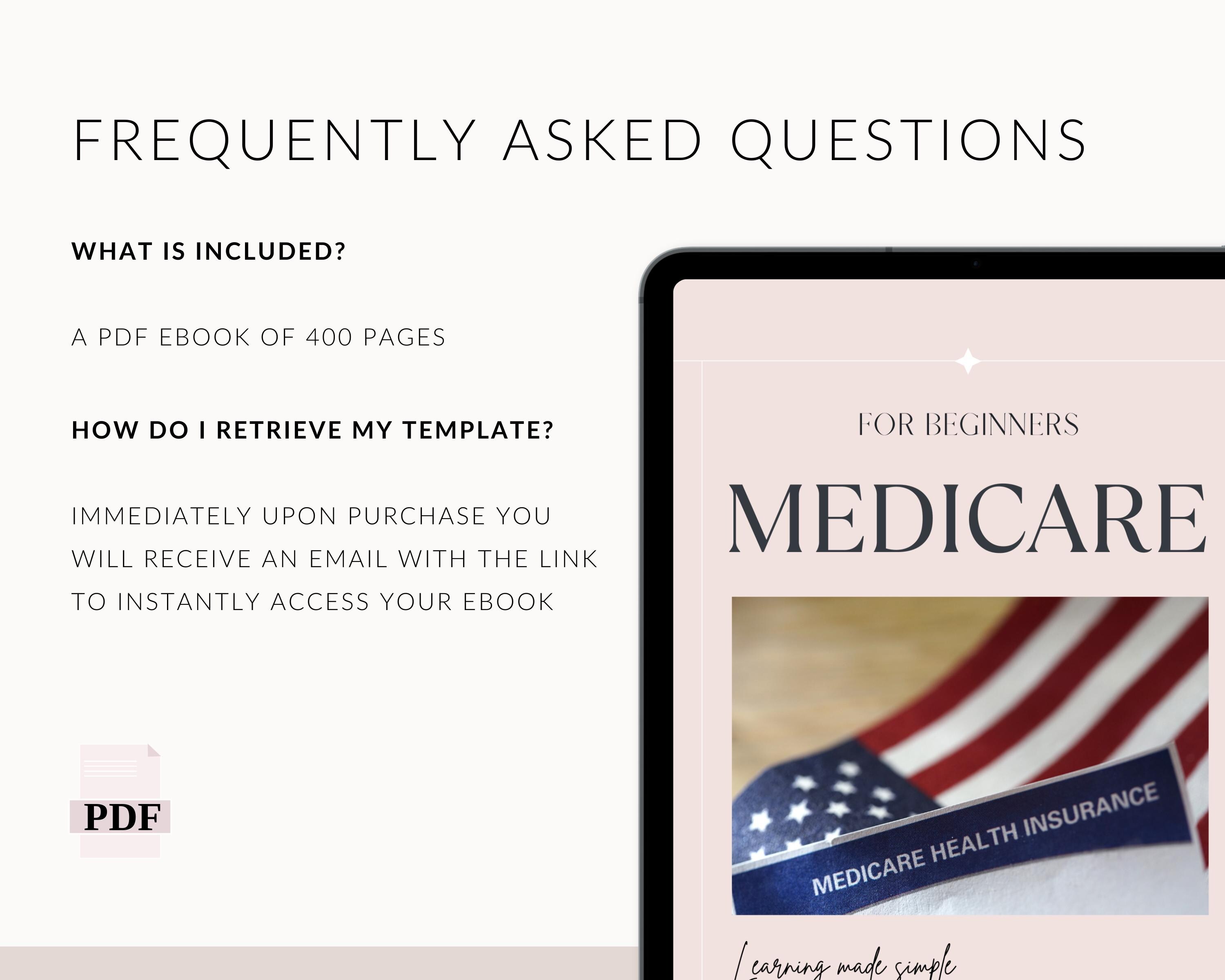Medicare Comprehensive Guide, Digital Ebook, PDF Download, Learning ...