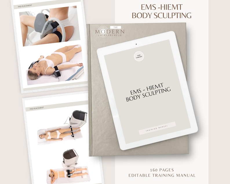 EMS Body Sculpting Editable Training Manual - HIEMT Editable Course ...