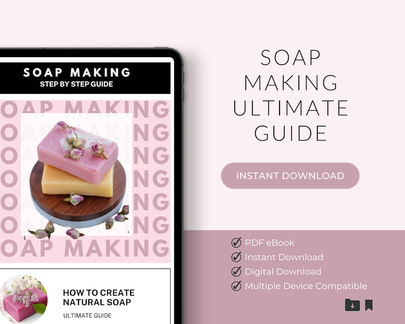 Soap Making Training Guide: 50 Natural Recipes, Melt & Pour, Cold ...
