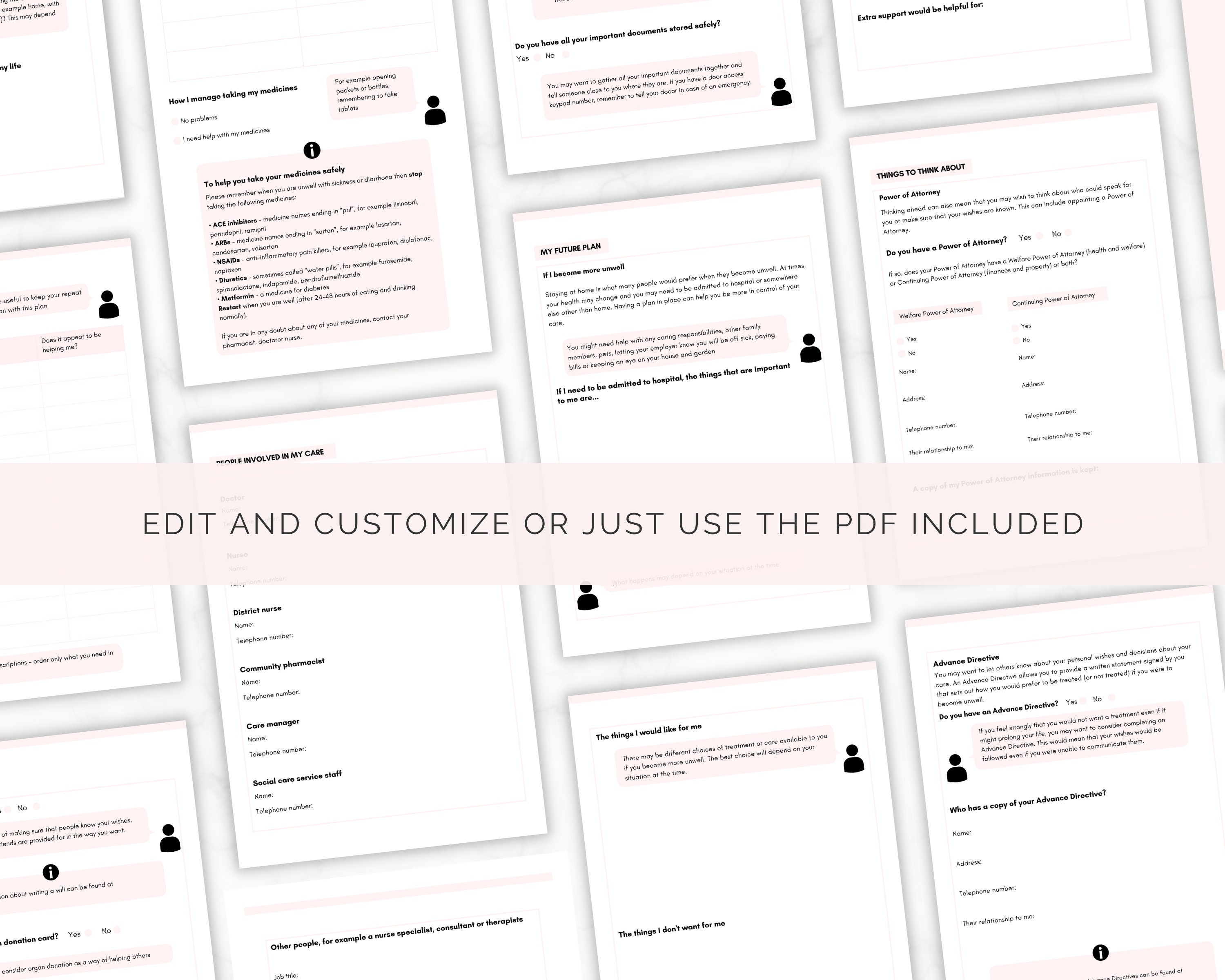 Anticipatory Care Plan, Future Care Plan, Your Care Planner, Planner ...