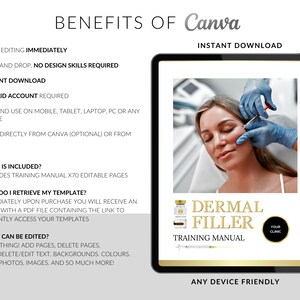 Dermal Fillers Training Manual, Dermal Fillers Guide, Dermal Fillers ...